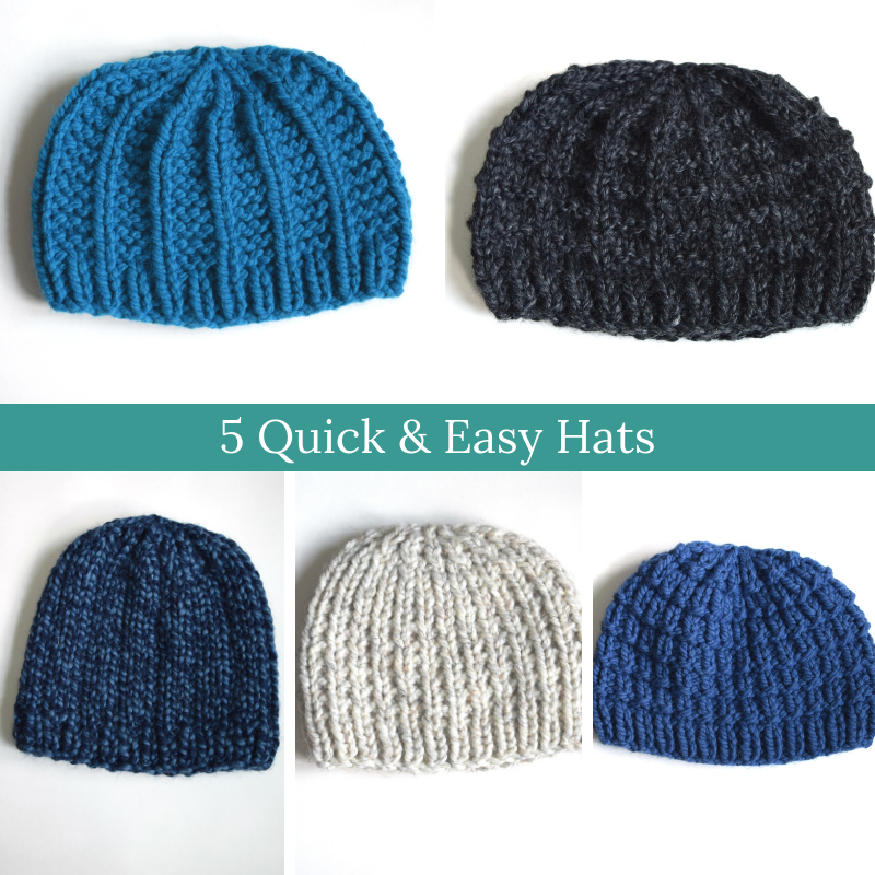 5 Quick & Easy Hats – Squigglidinks