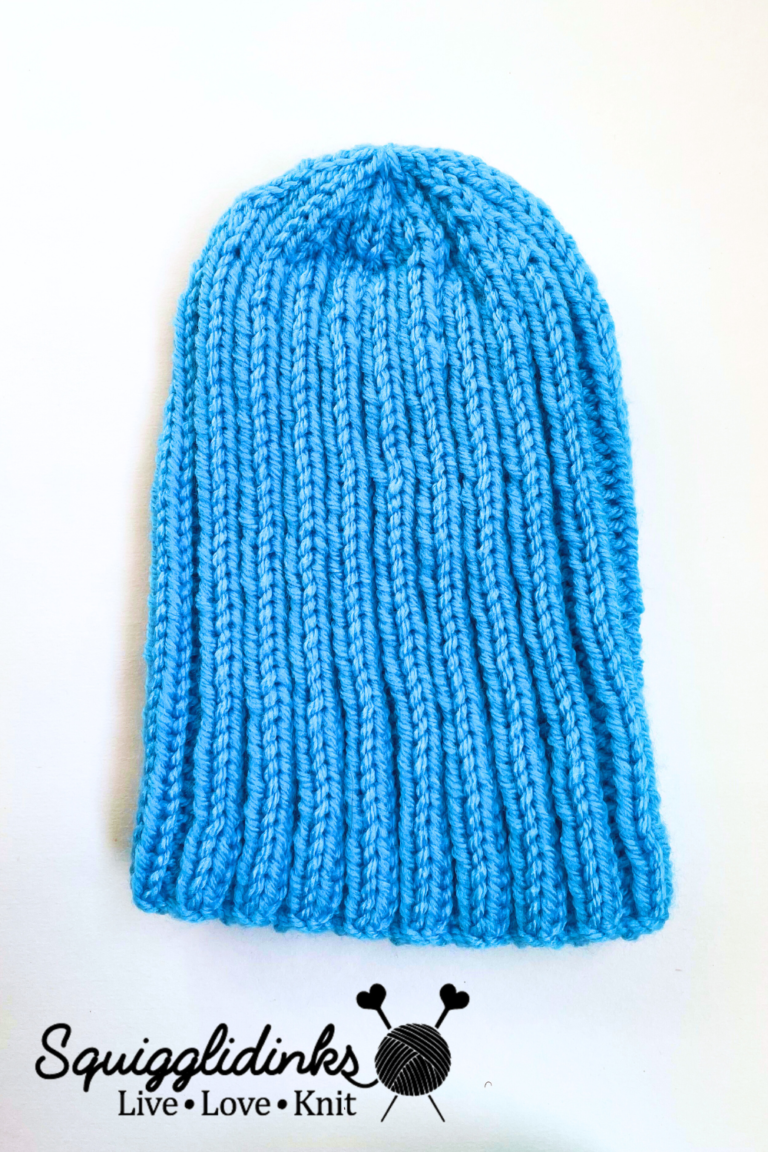Basic Ribbed Hat – Squigglidinks