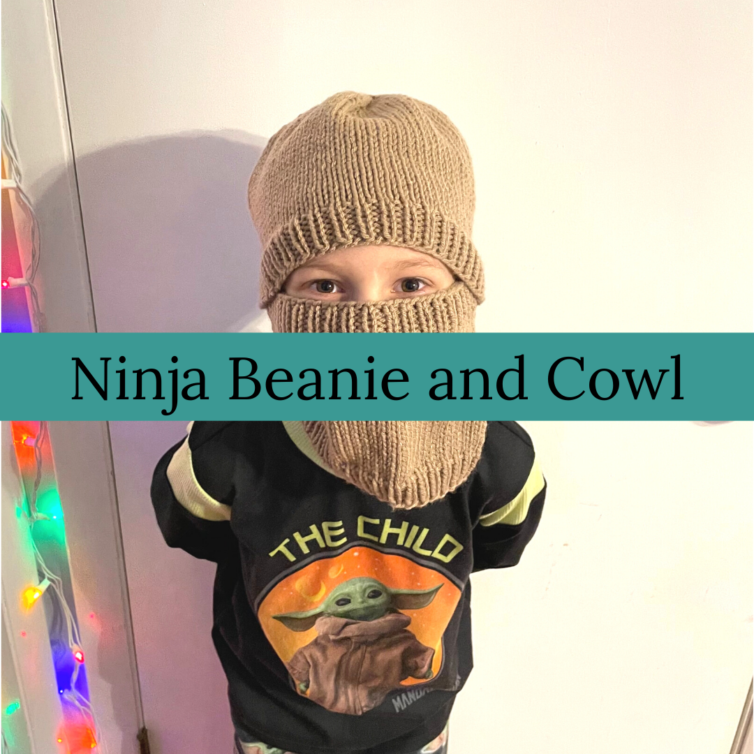 Ninja Beanie and Cowl – Squigglidinks